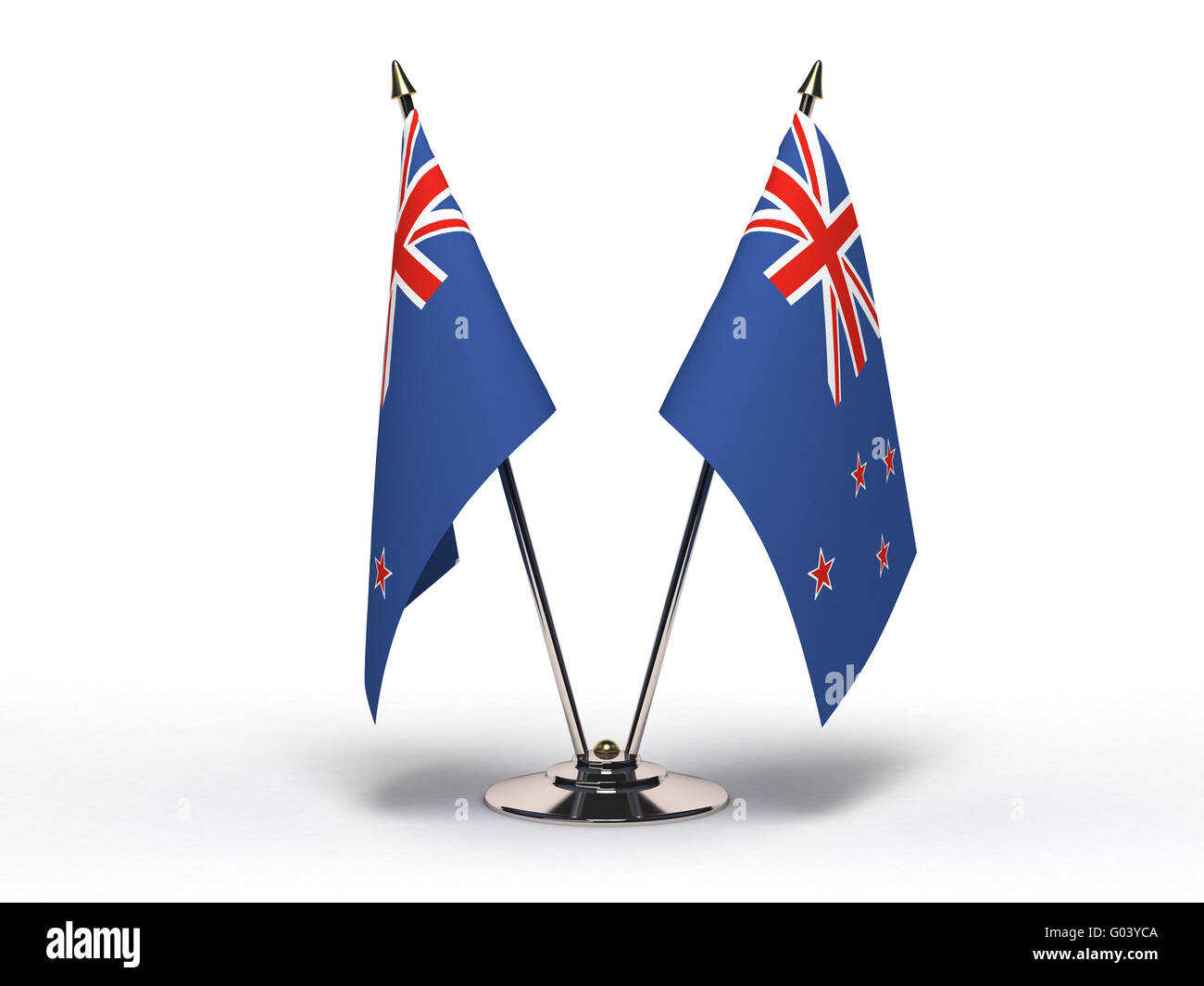 Miniature Flag of New Zealand Stock Photo - Alamy