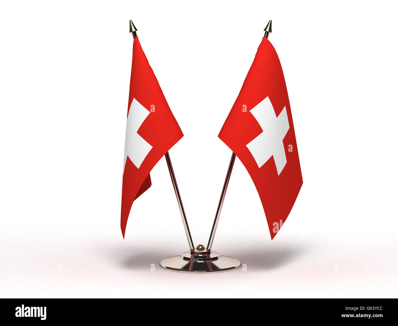 Miniature Flag of Switzerland Stock Photo - Alamy