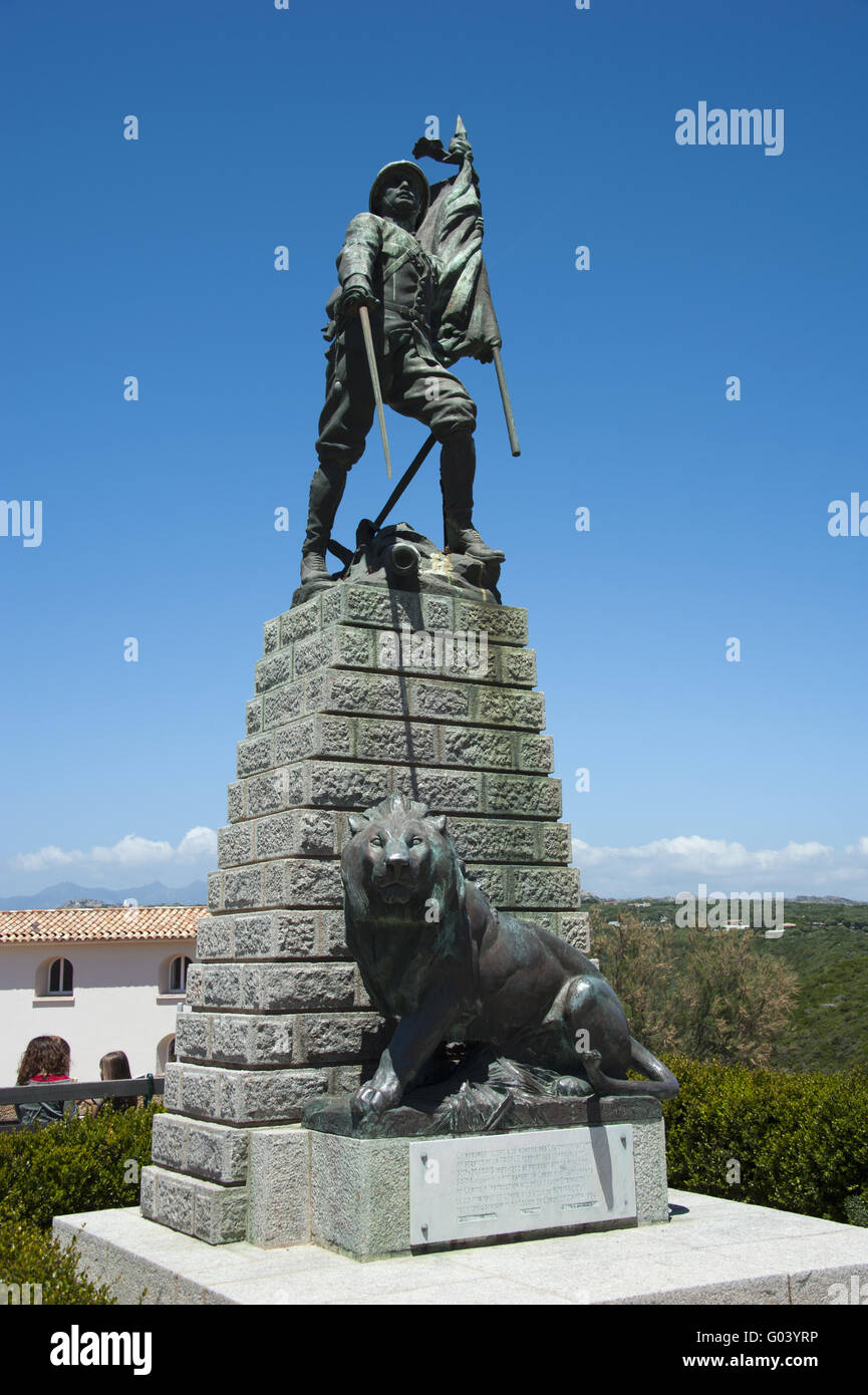 Monument of Foreign Legion Stock Photo - Alamy