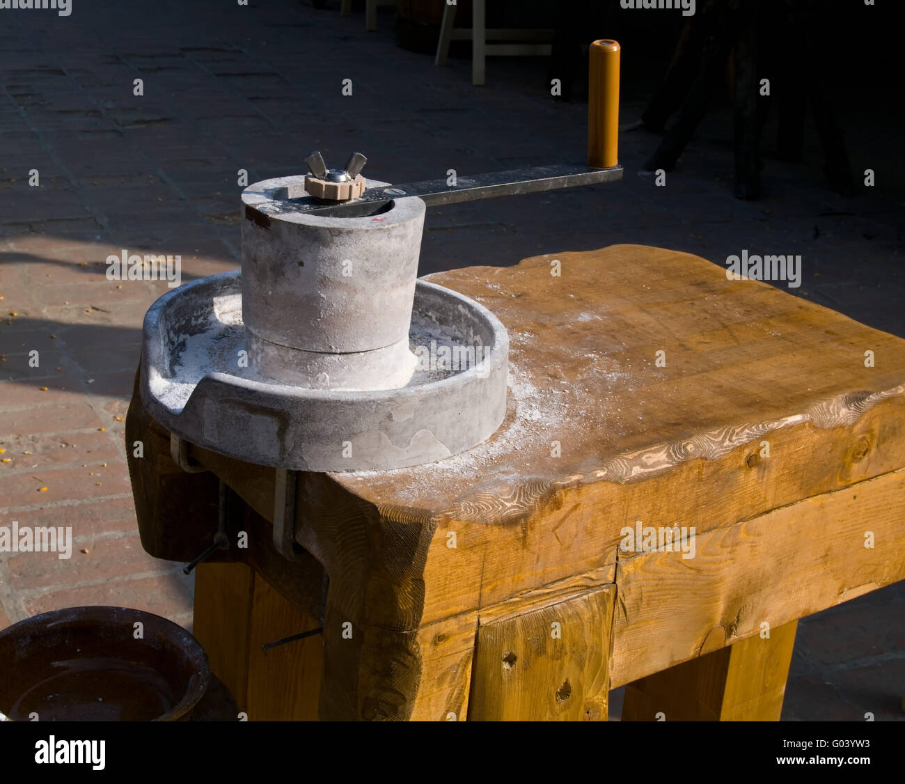 Flour milling antique hi-res stock photography and images - Alamy