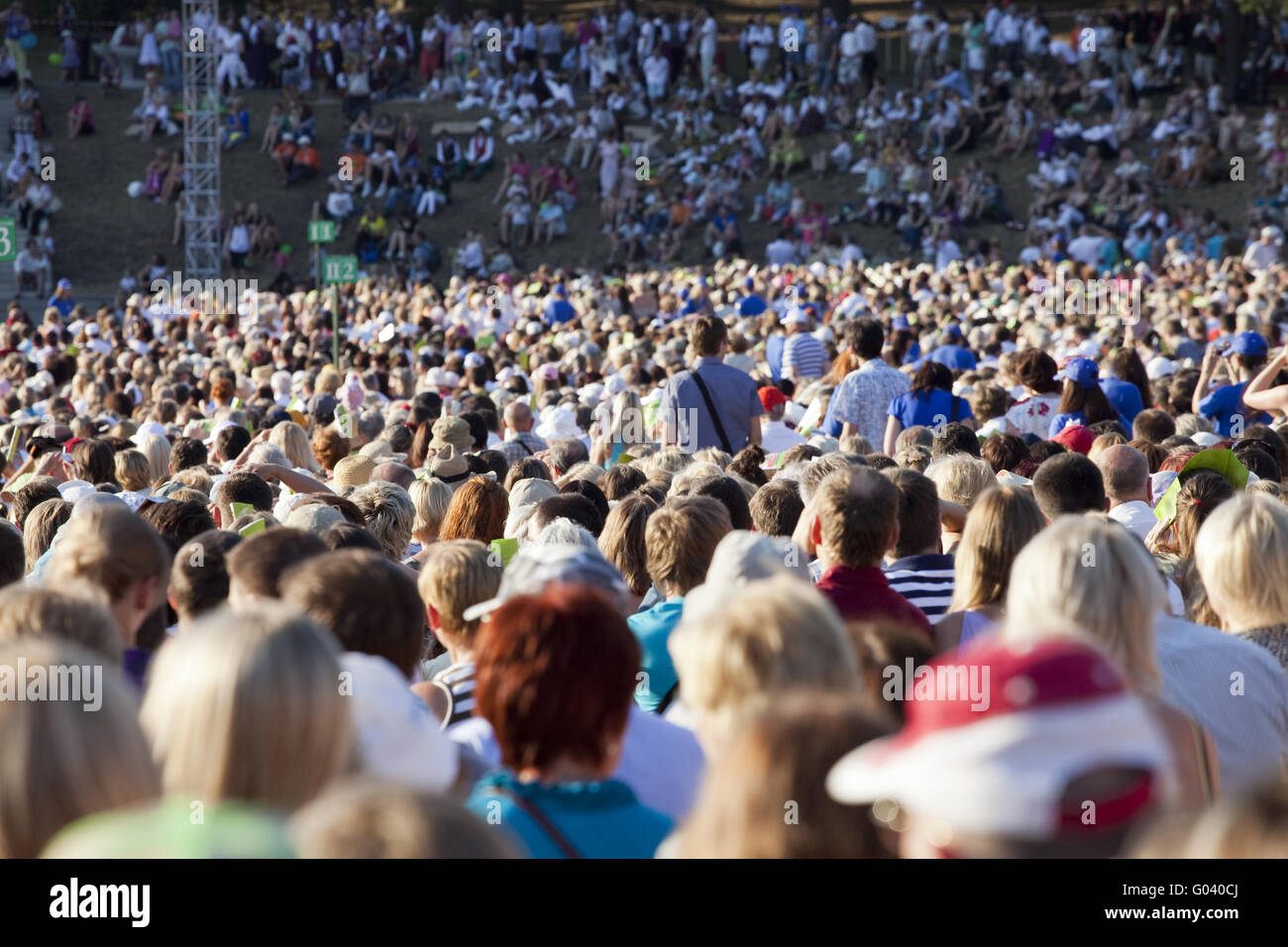 Large crowd of people Stock Photo - Alamy