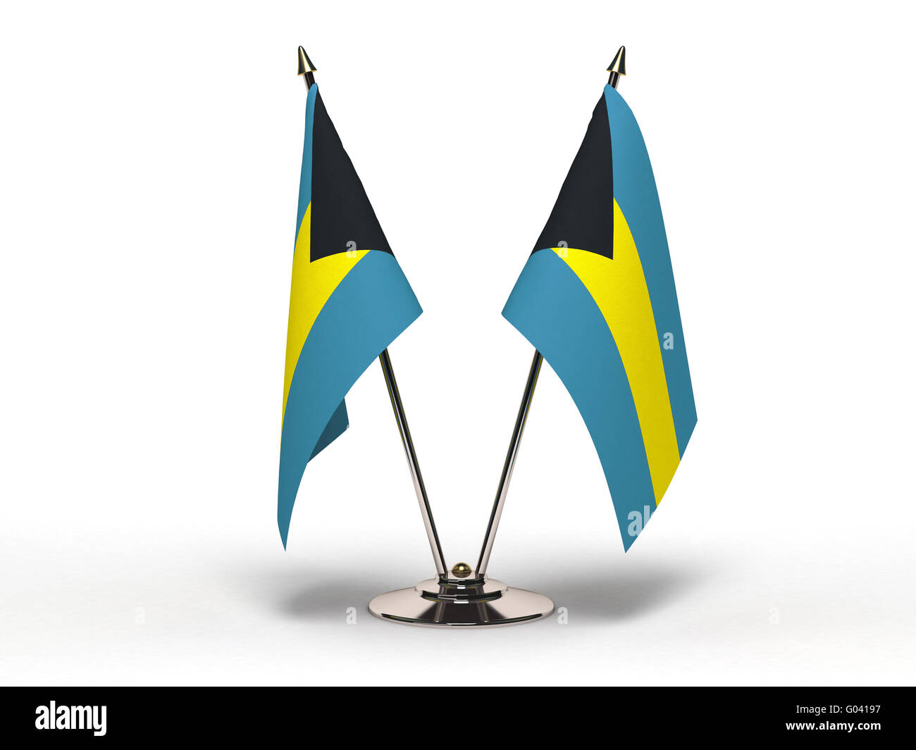 Miniature Flag of Bahamas Stock Photo - Alamy