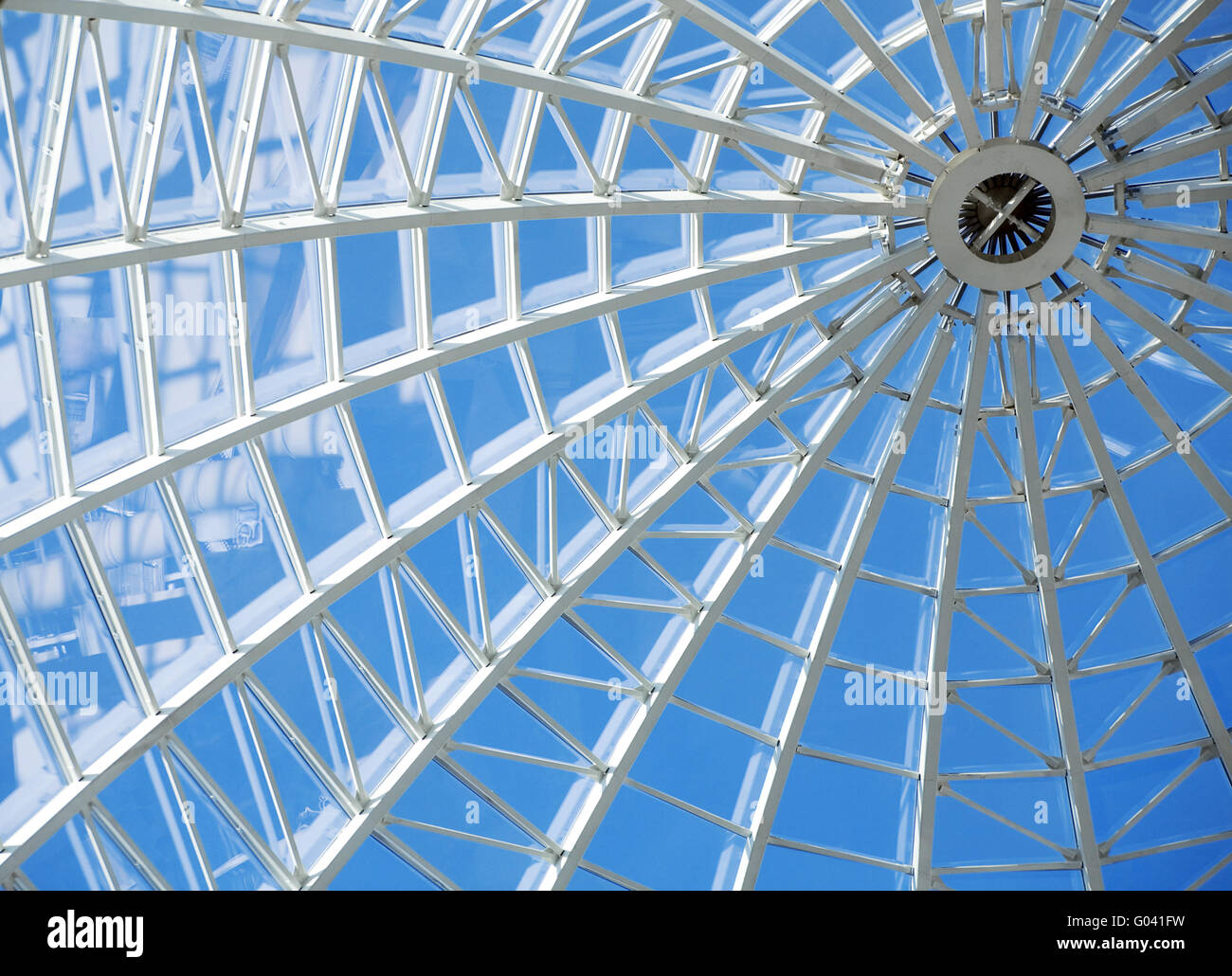 Glass roof and windows in modern office building Stock Photo - Alamy