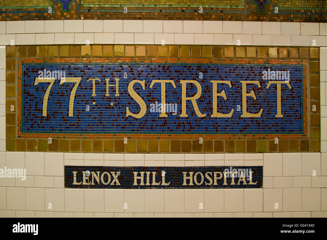 77th street hi-res stock photography and images - Alamy