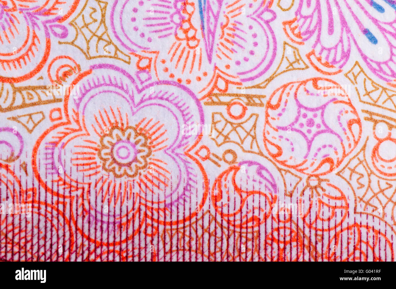 chinese money rmb background flower macro texture Stock Photo - Alamy