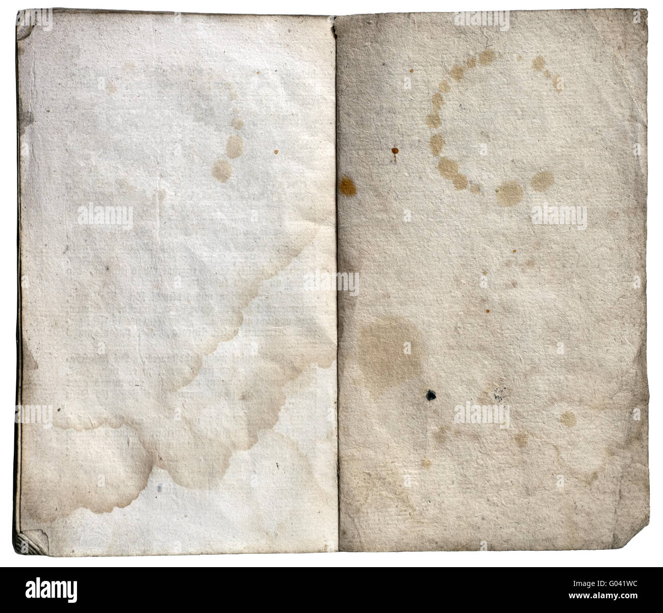 Old paper note book Stock Photo - Alamy