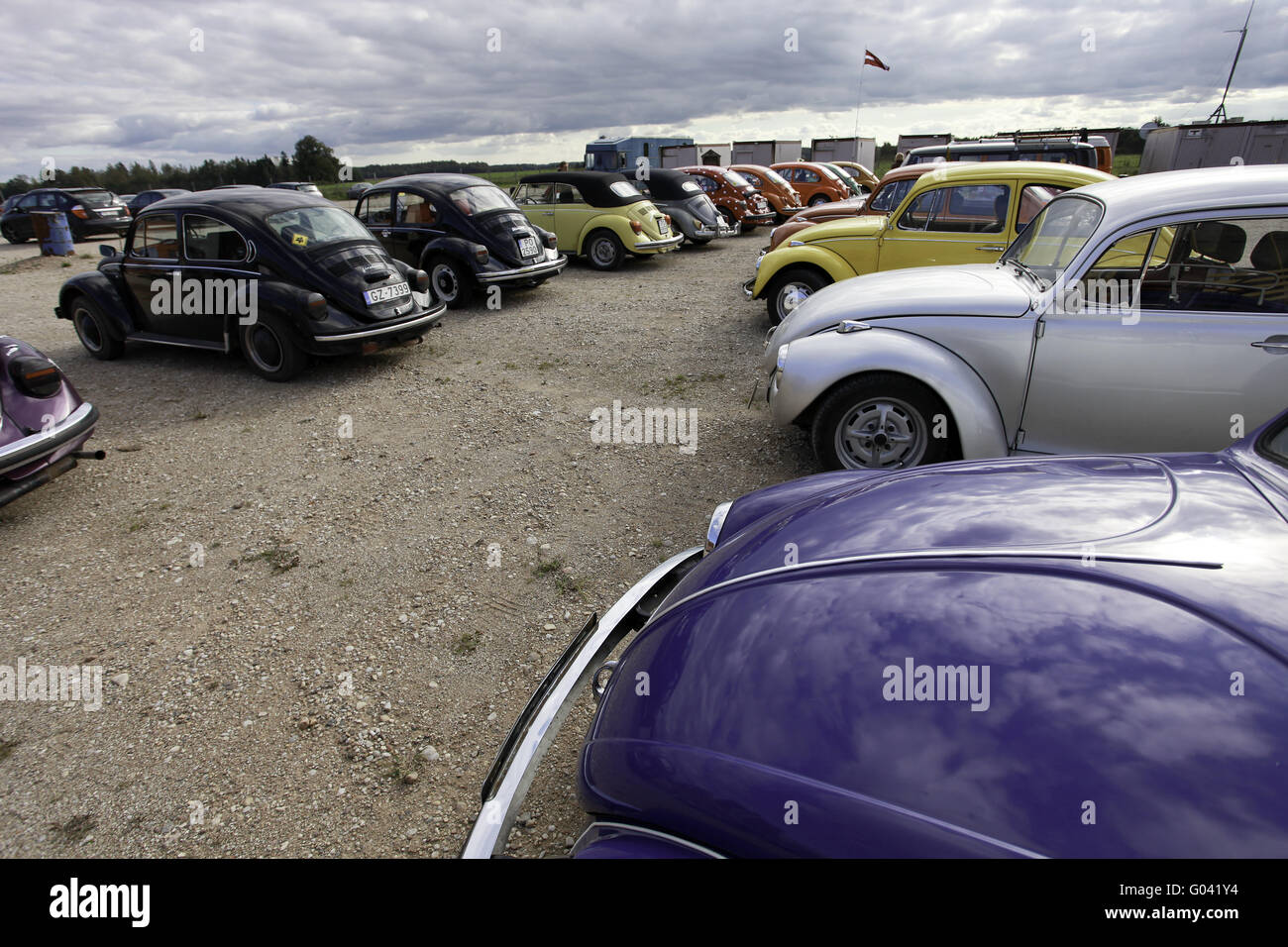 VW Beetle cars Stock Photo - Alamy