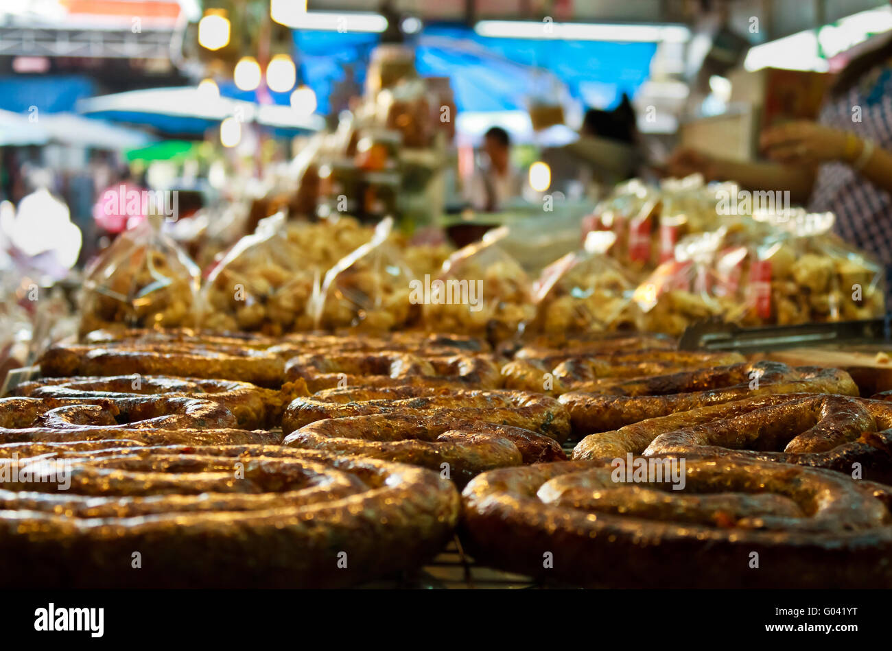 Flame grilled food Stock Photo - Alamy