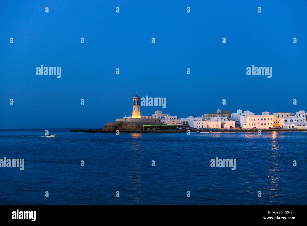 Coastal city of Sur, Oman Stock Photo - Alamy