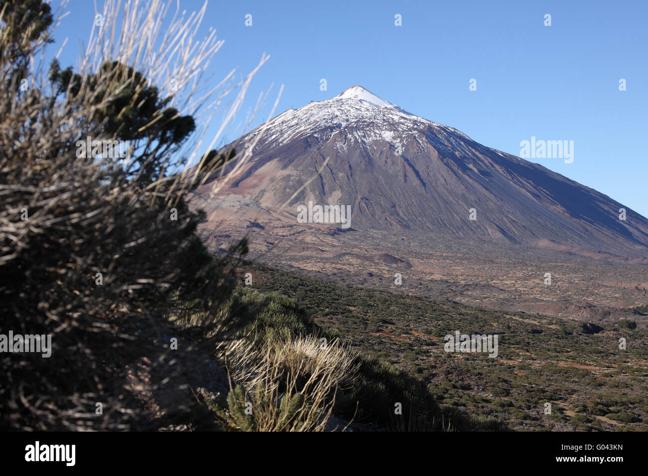 Views of the volcano Teide Stock Photo - Alamy