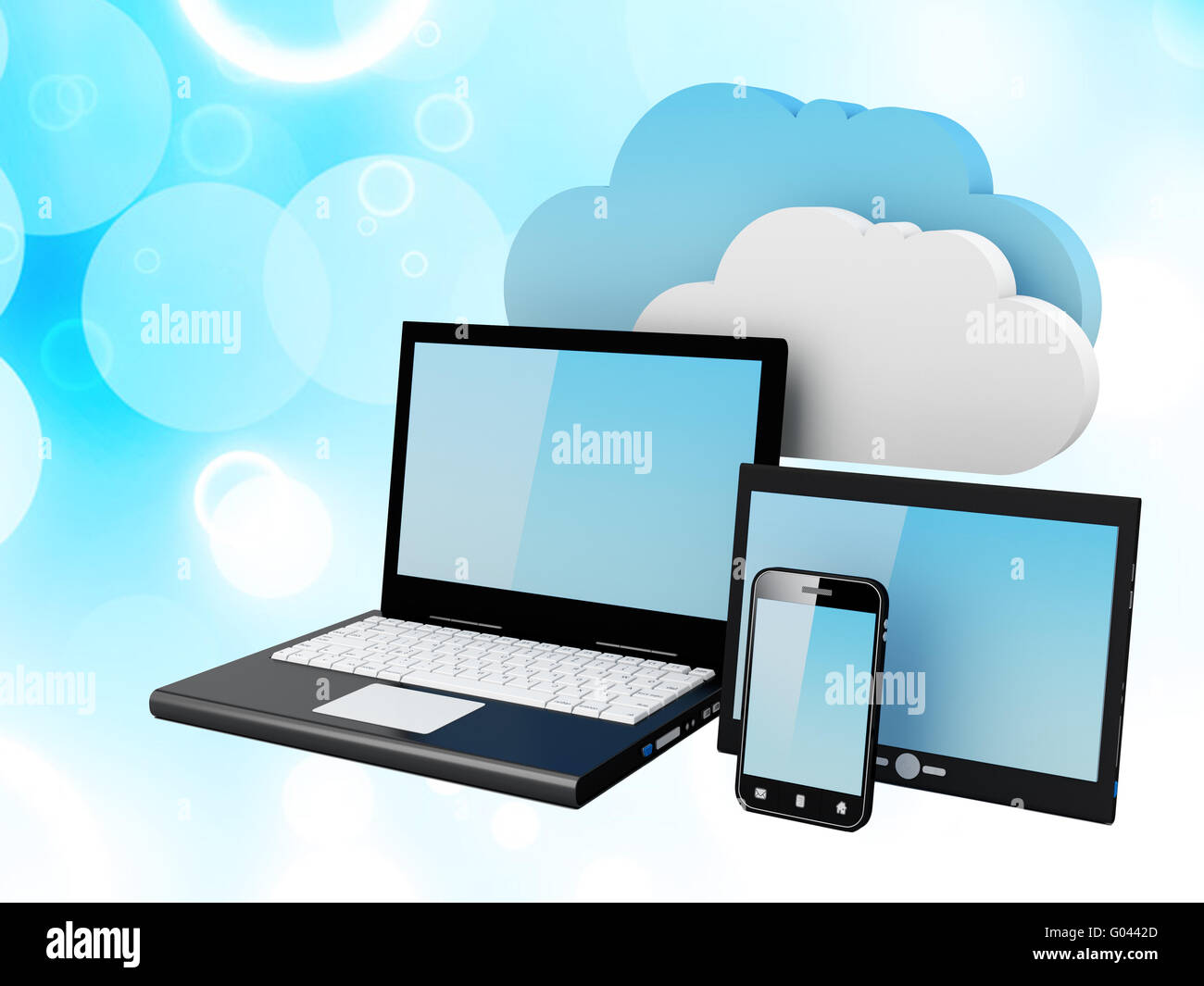 Cloud Computing Concept Stock Photo - Alamy