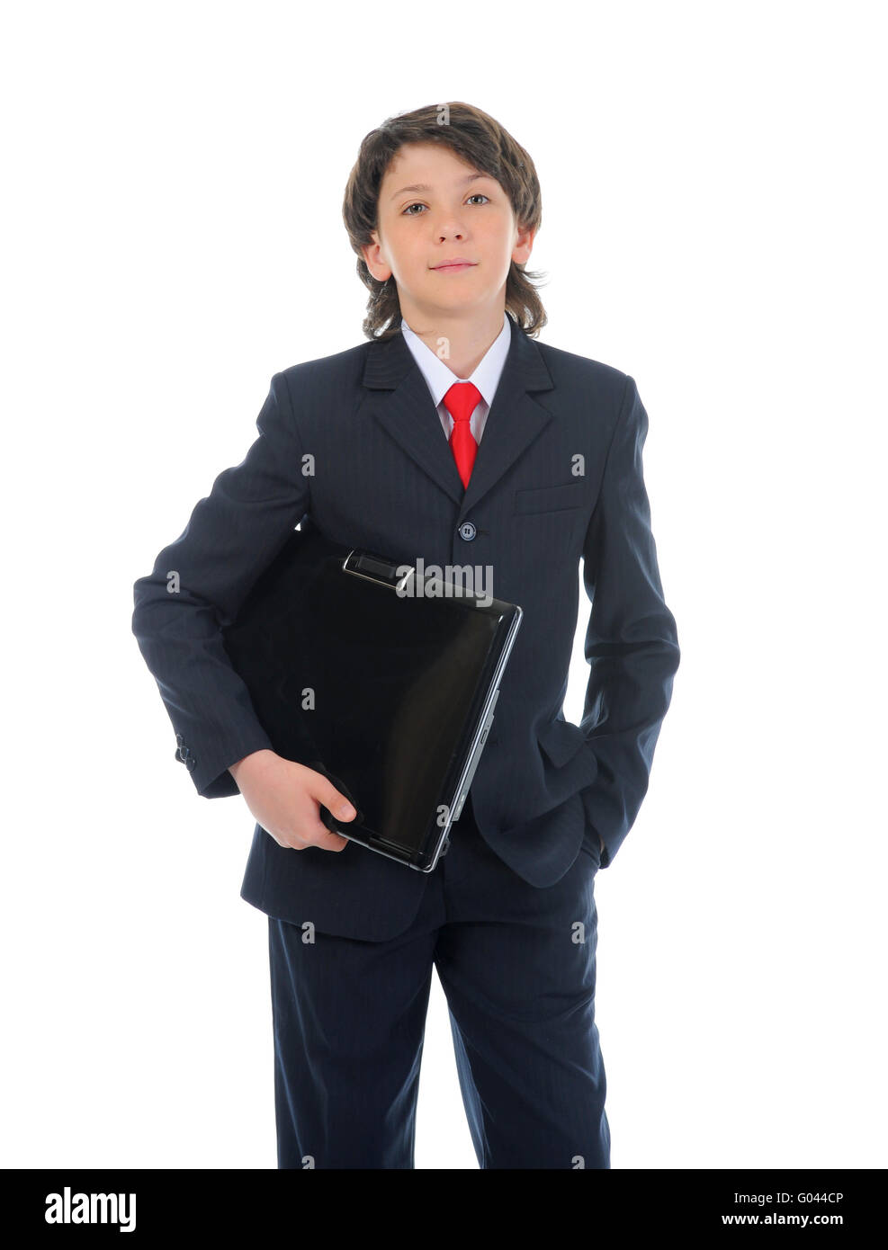 portrait of a boy businessman in a business suit Stock Photo - Alamy