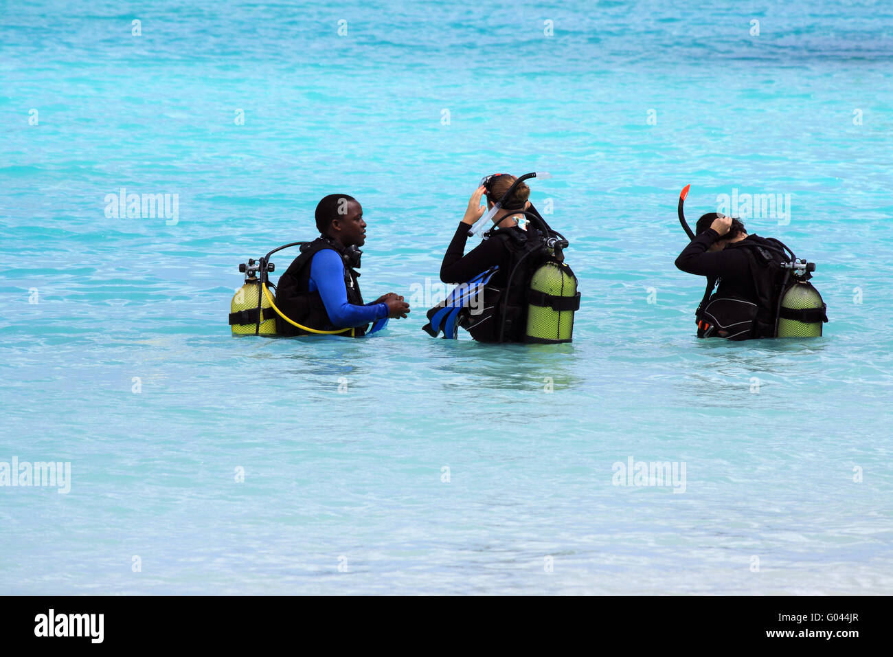 Divers during training Stock Photo - Alamy