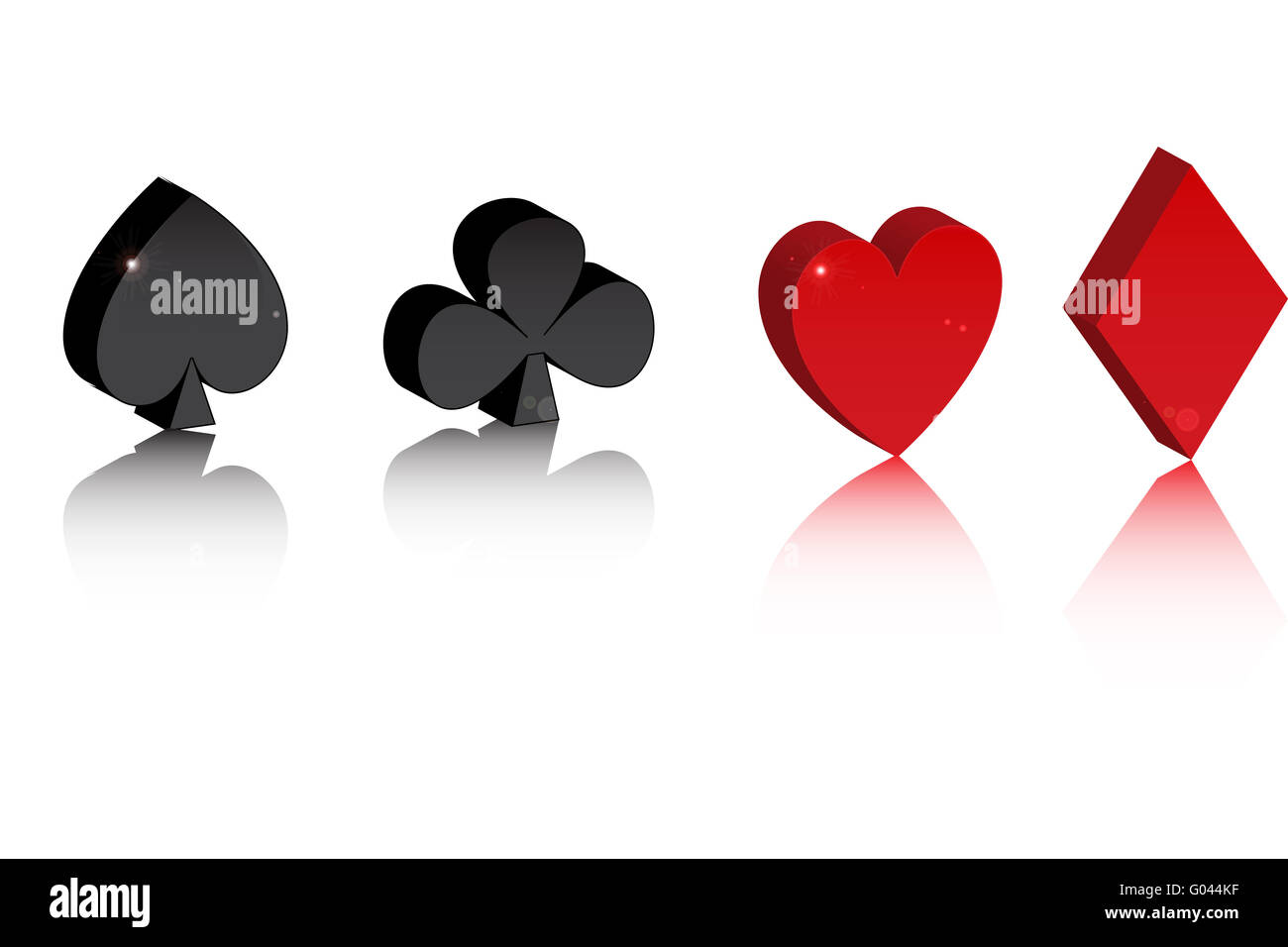 suits playing cards Stock Photo - Alamy