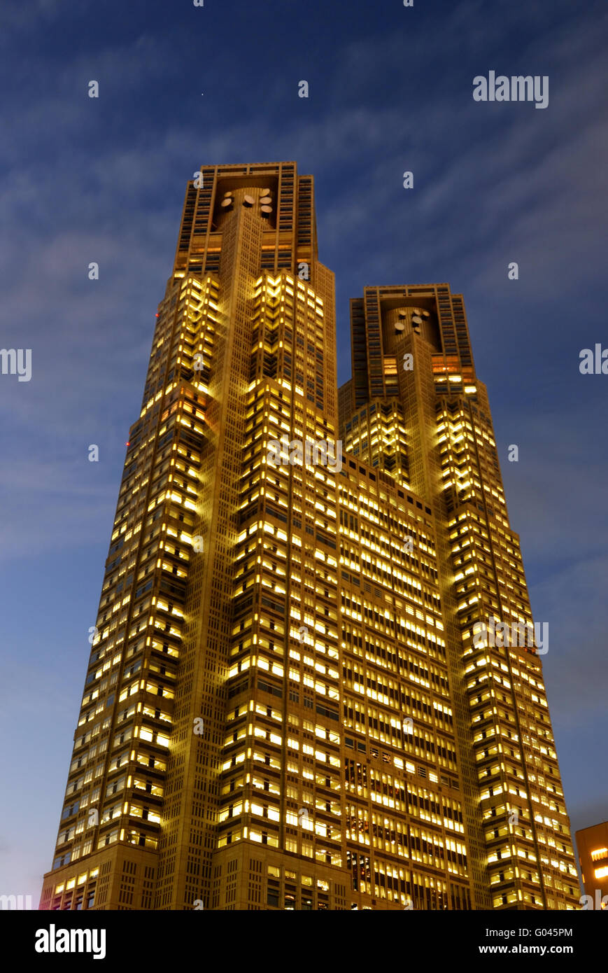 one of famous Tokyo's Landmarks -Metropolis Govern Stock Photo - Alamy