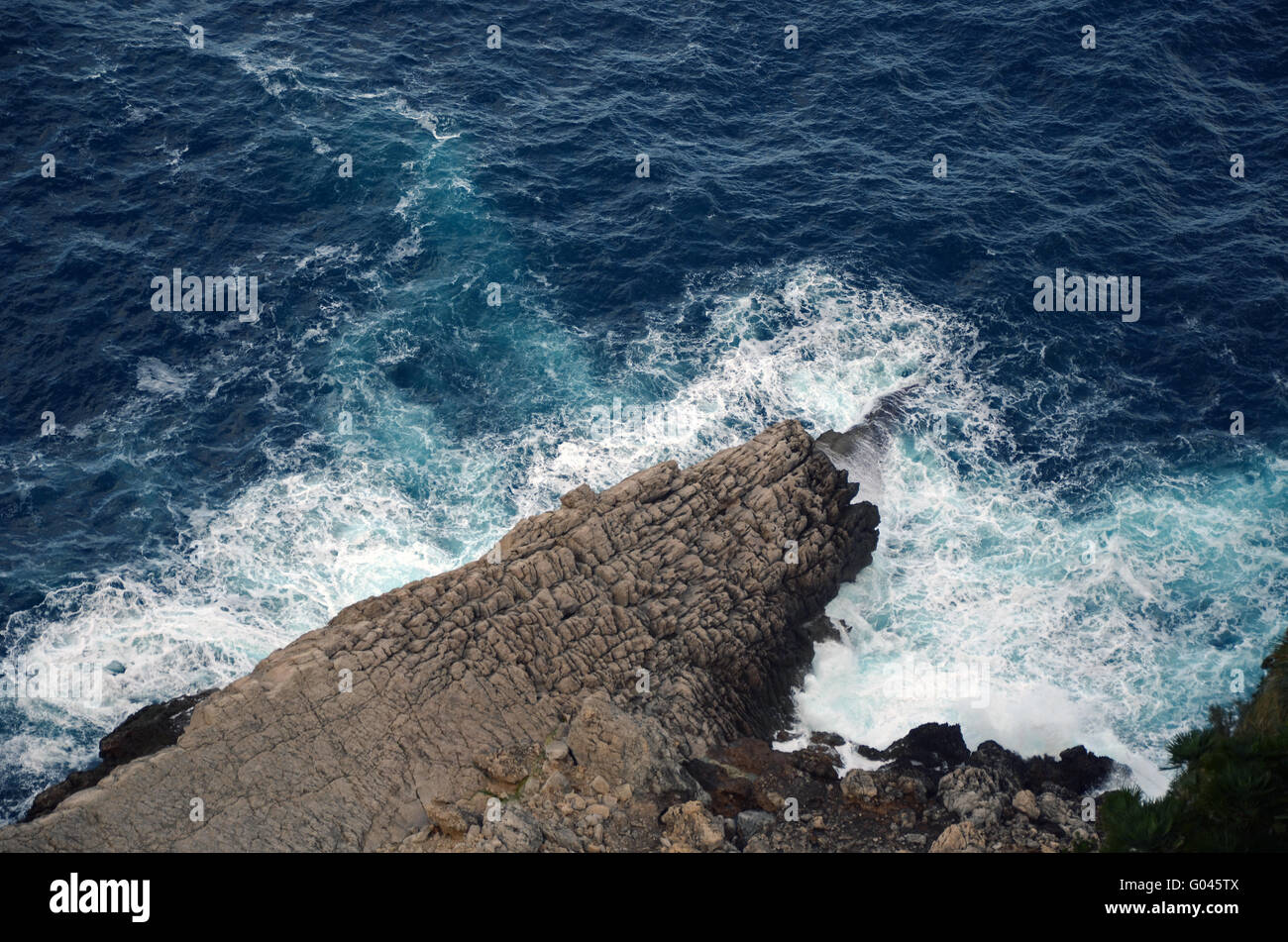 cliff ledge (Mediterranean Stock Photo - Alamy