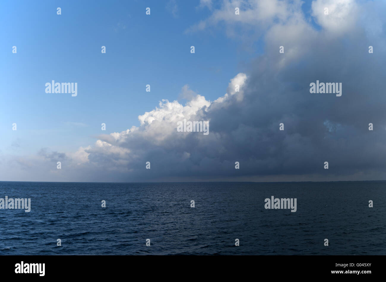 weather front over sea Stock Photo - Alamy