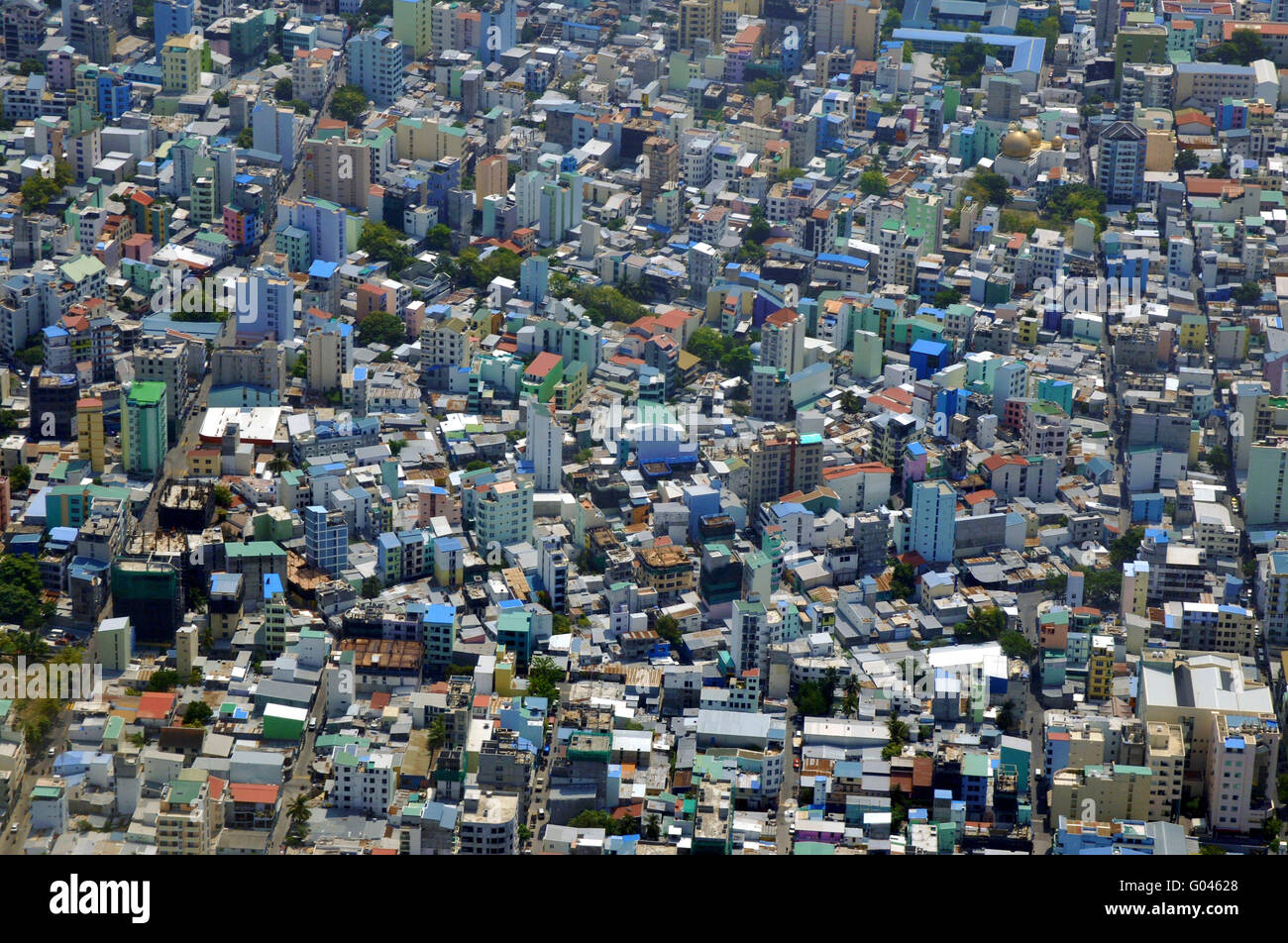 Town center, capitol Male, Male Island, Maledives Stock Photo - Alamy