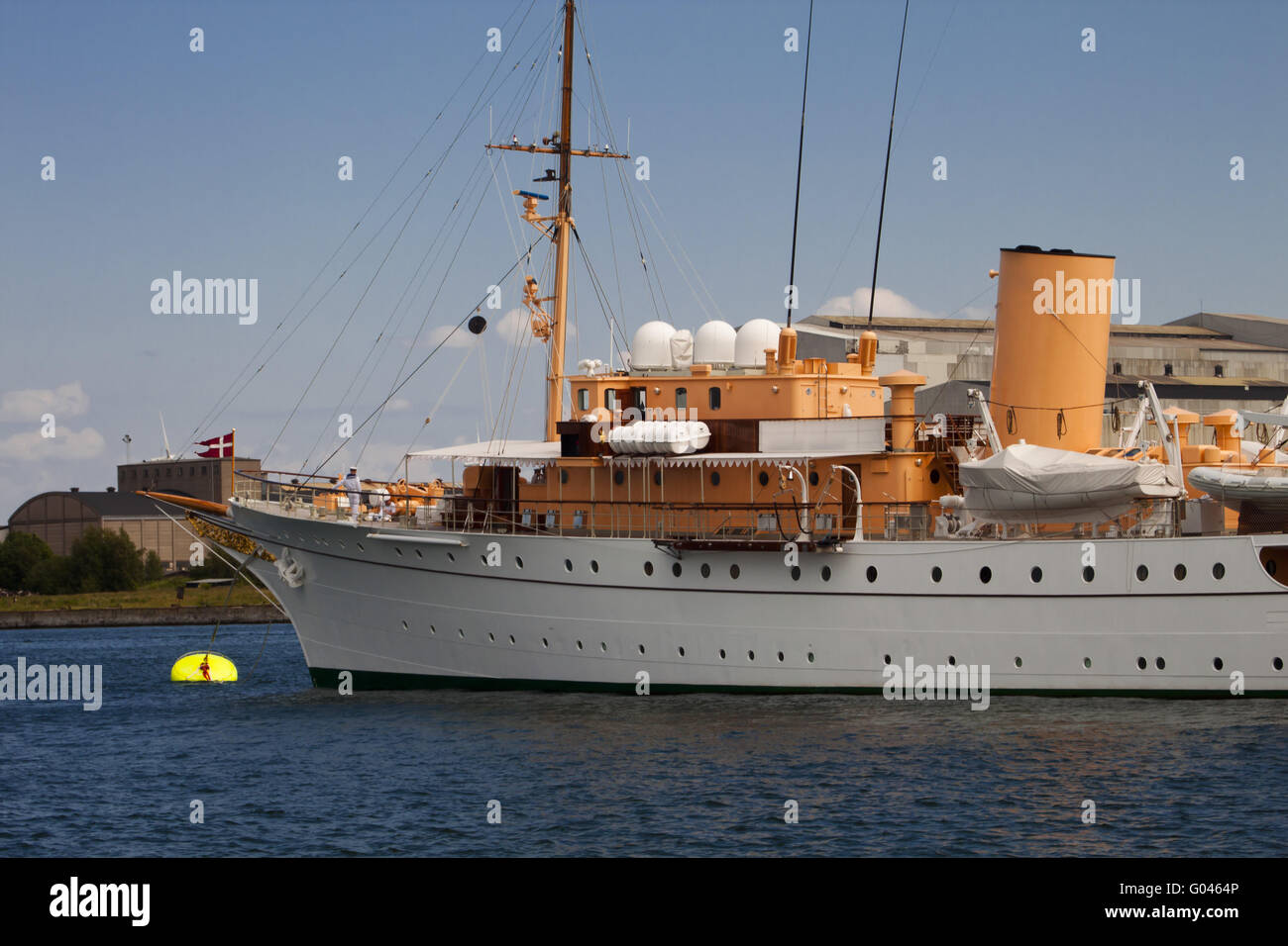 danish royal yacht in Copenhagen Stock Photo - Alamy