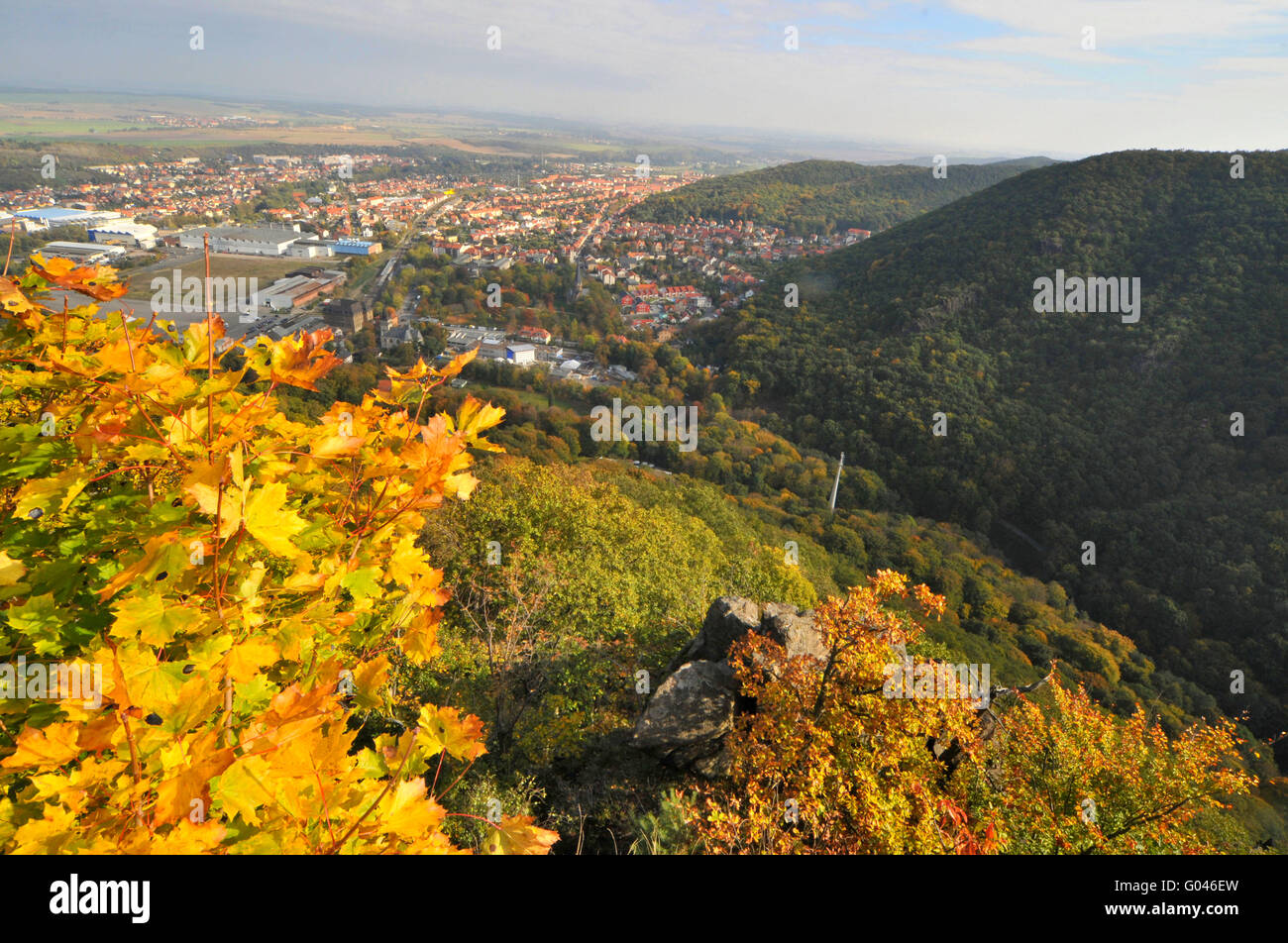 Thale, Bode Gorge, Harz, Saxony-Anhalt, Germany / Bodetal Stock Photo ...