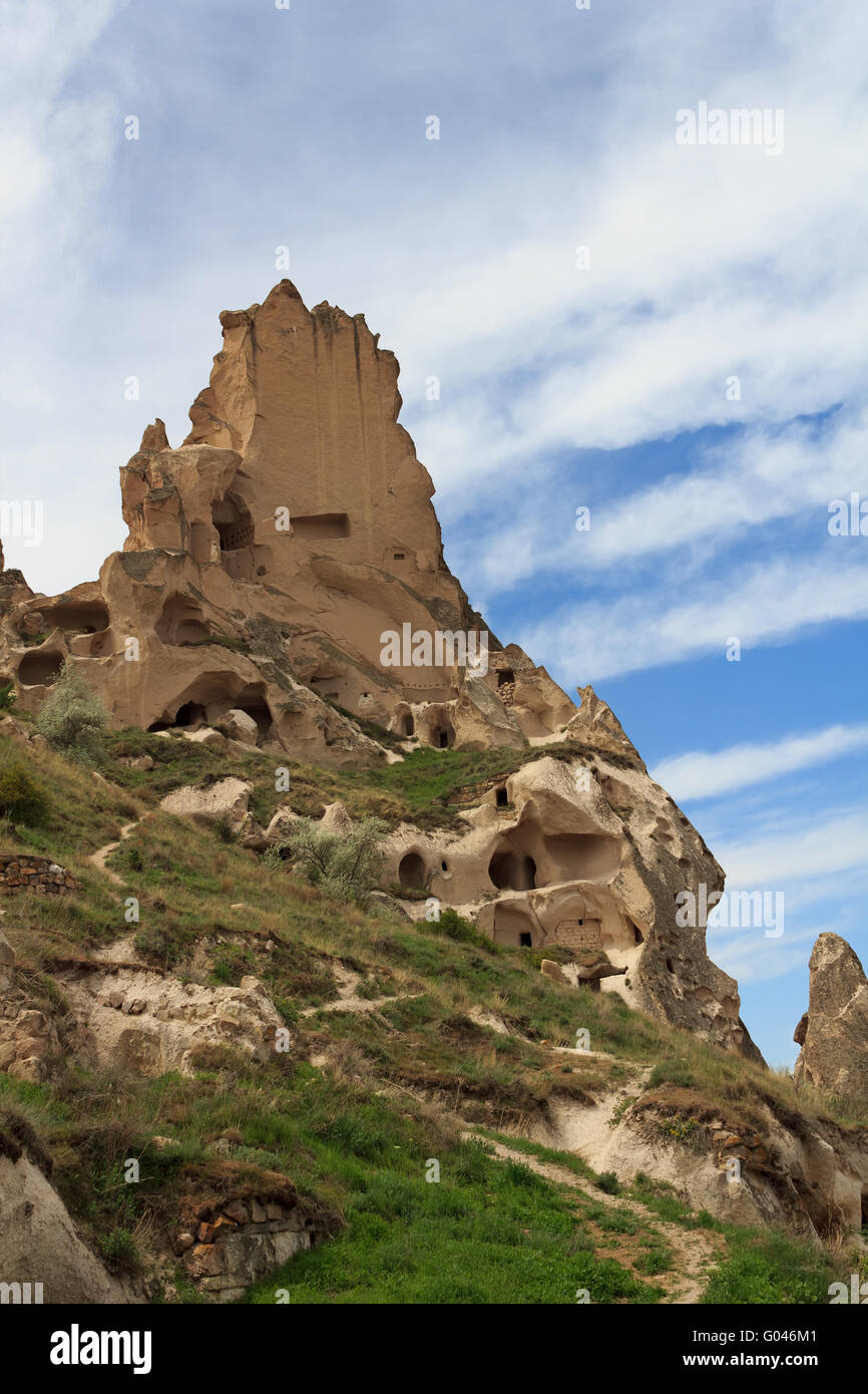 Unique geological formations, Cappadocia, Turkey Stock Photo - Alamy