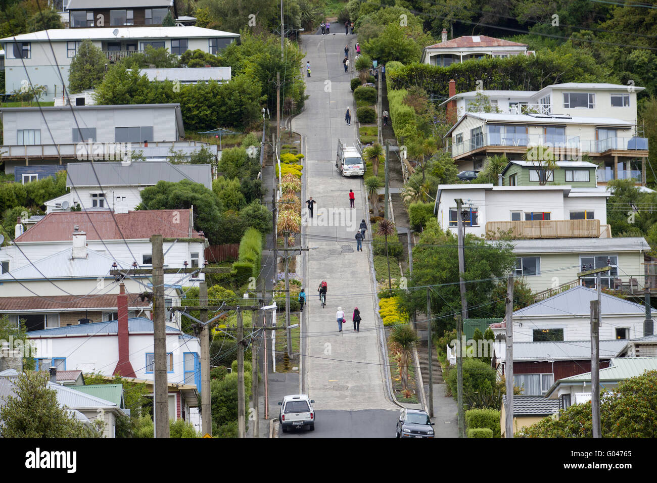 Baldwin street dunedin hi-res stock photography and images - Alamy