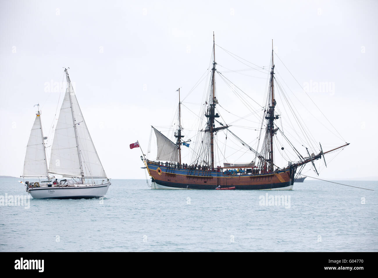 Hms endeavour hi-res stock photography and images - Alamy