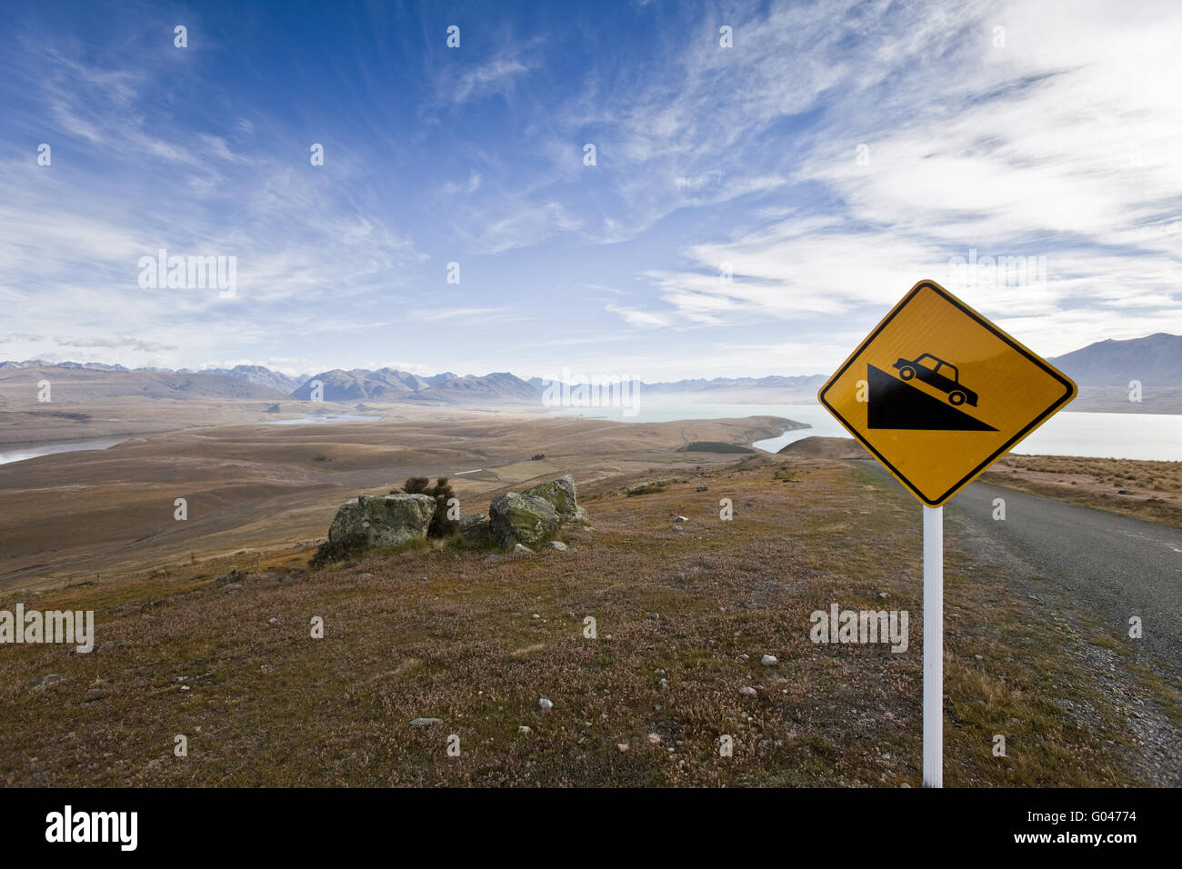 Mackenzie country. Newzealand Stock Photo - Alamy