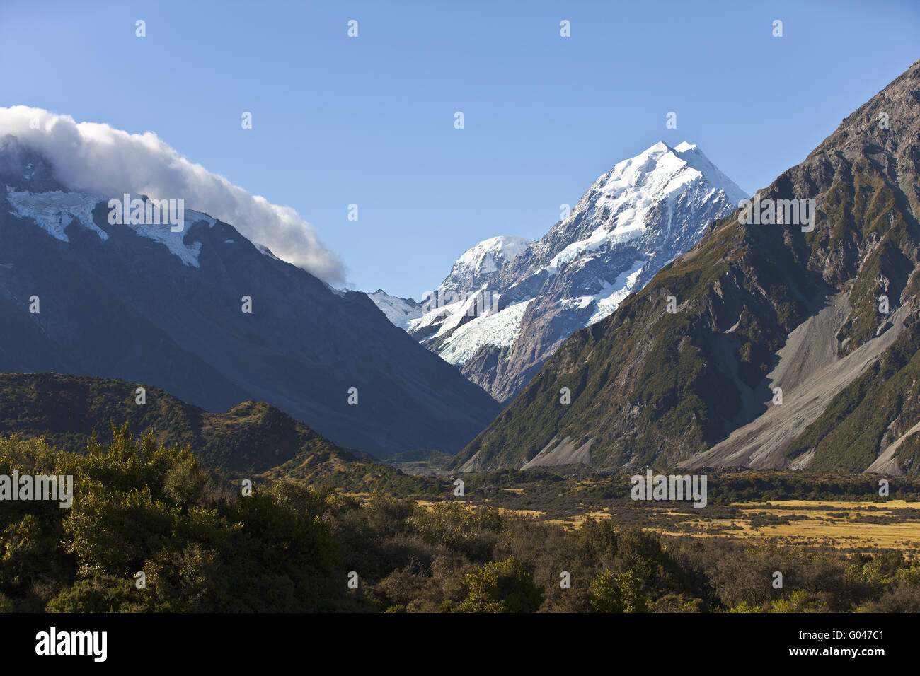 Mount cook region hi-res stock photography and images - Alamy