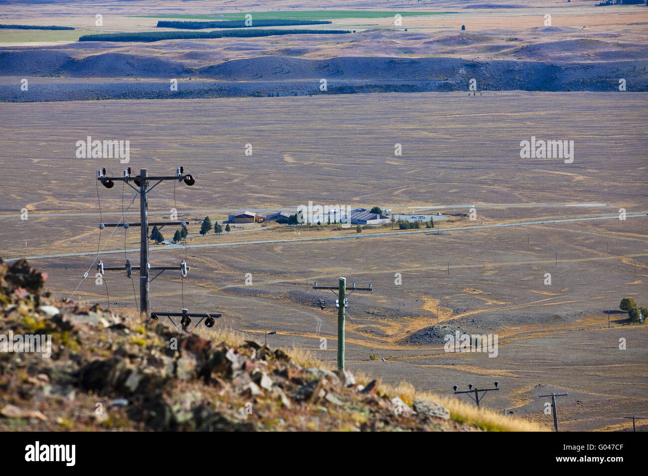 Mackenzie country. Newzealand Stock Photo - Alamy
