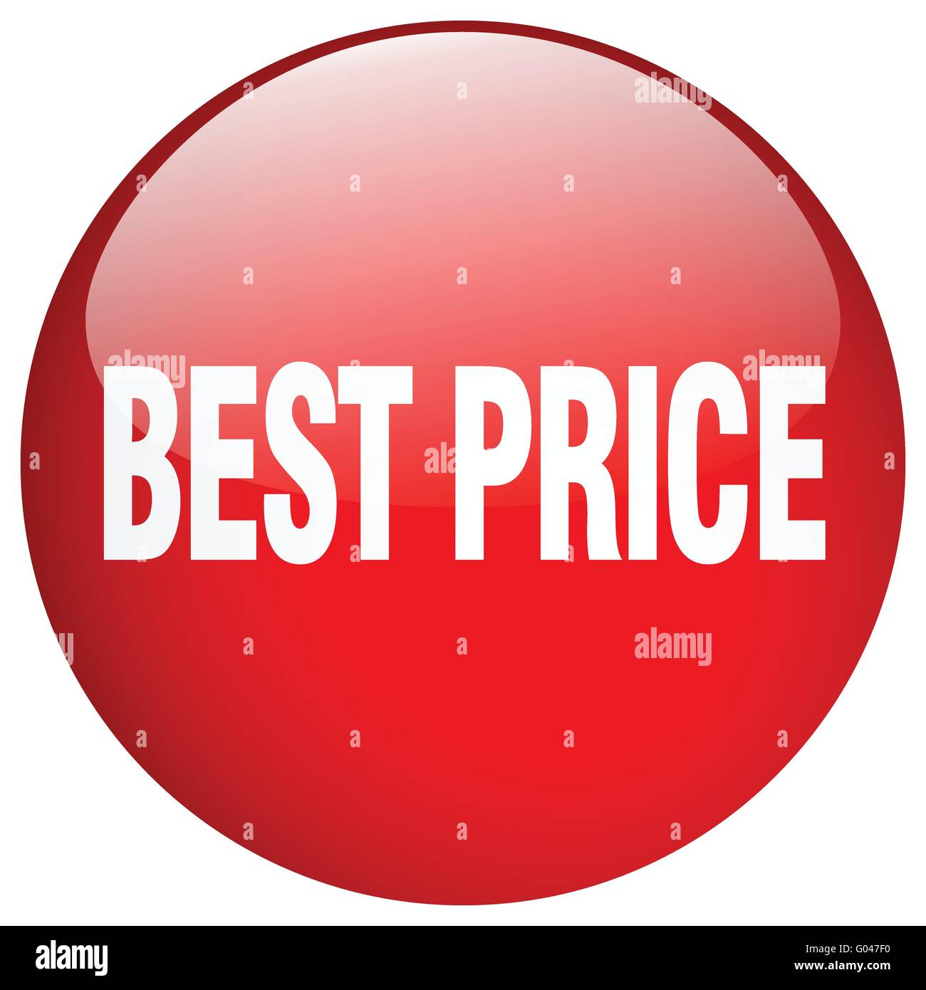 best price red round gel isolated push button Stock Vector Image & Art ...