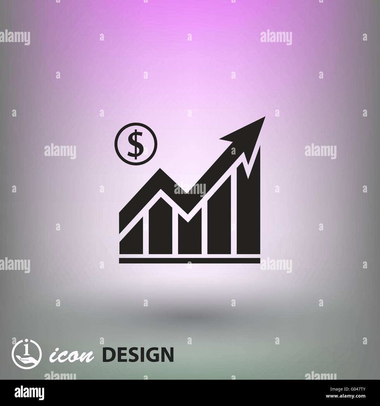 Pictograph of graph Stock Vector Image & Art - Alamy