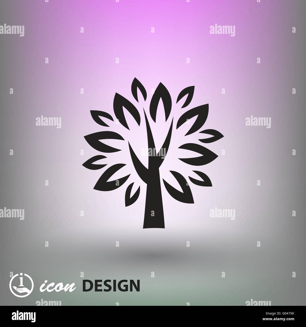 Pictograph of tree Stock Vector Image & Art - Alamy
