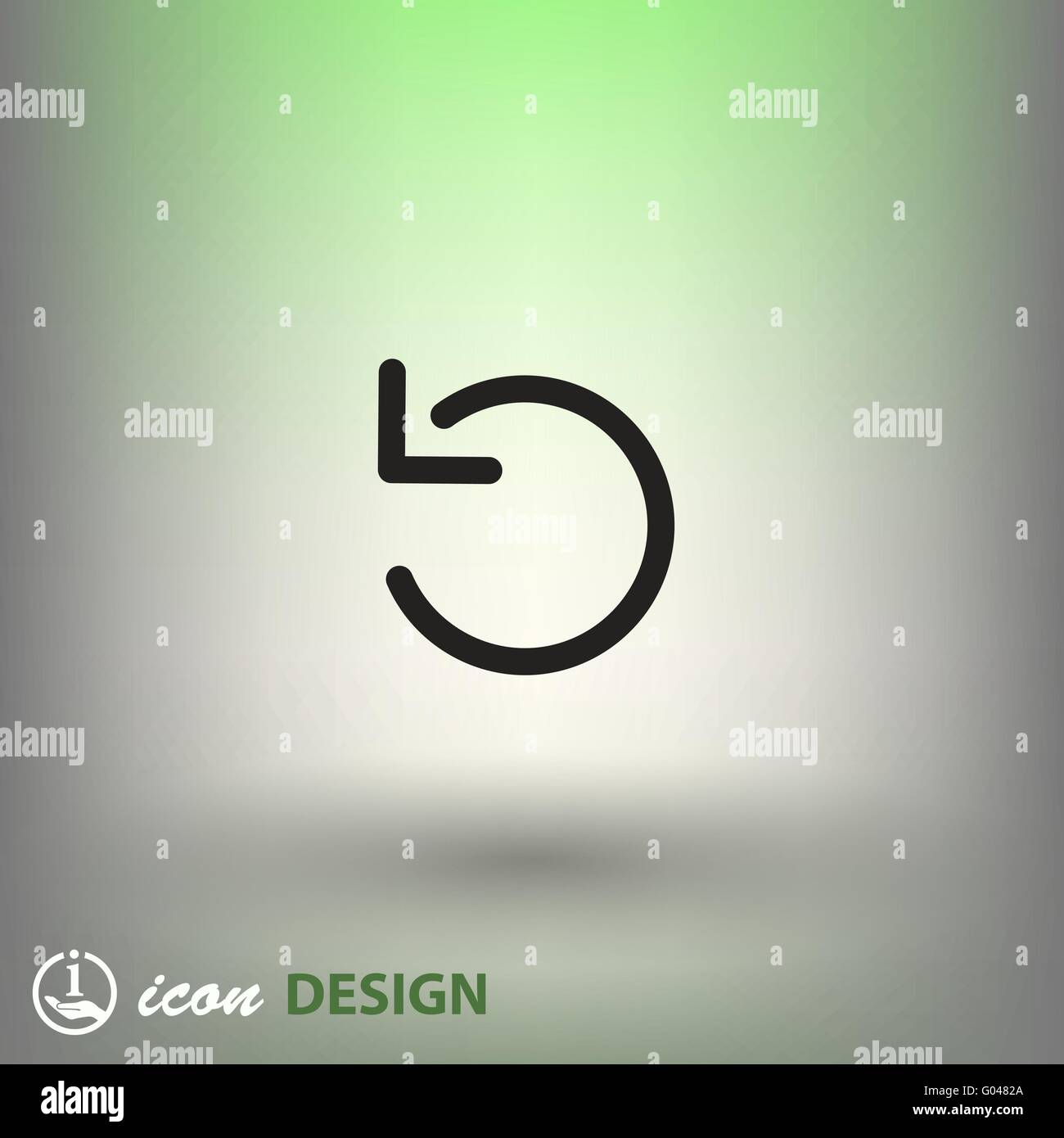 Pictograph of refresh Stock Vector Image & Art - Alamy