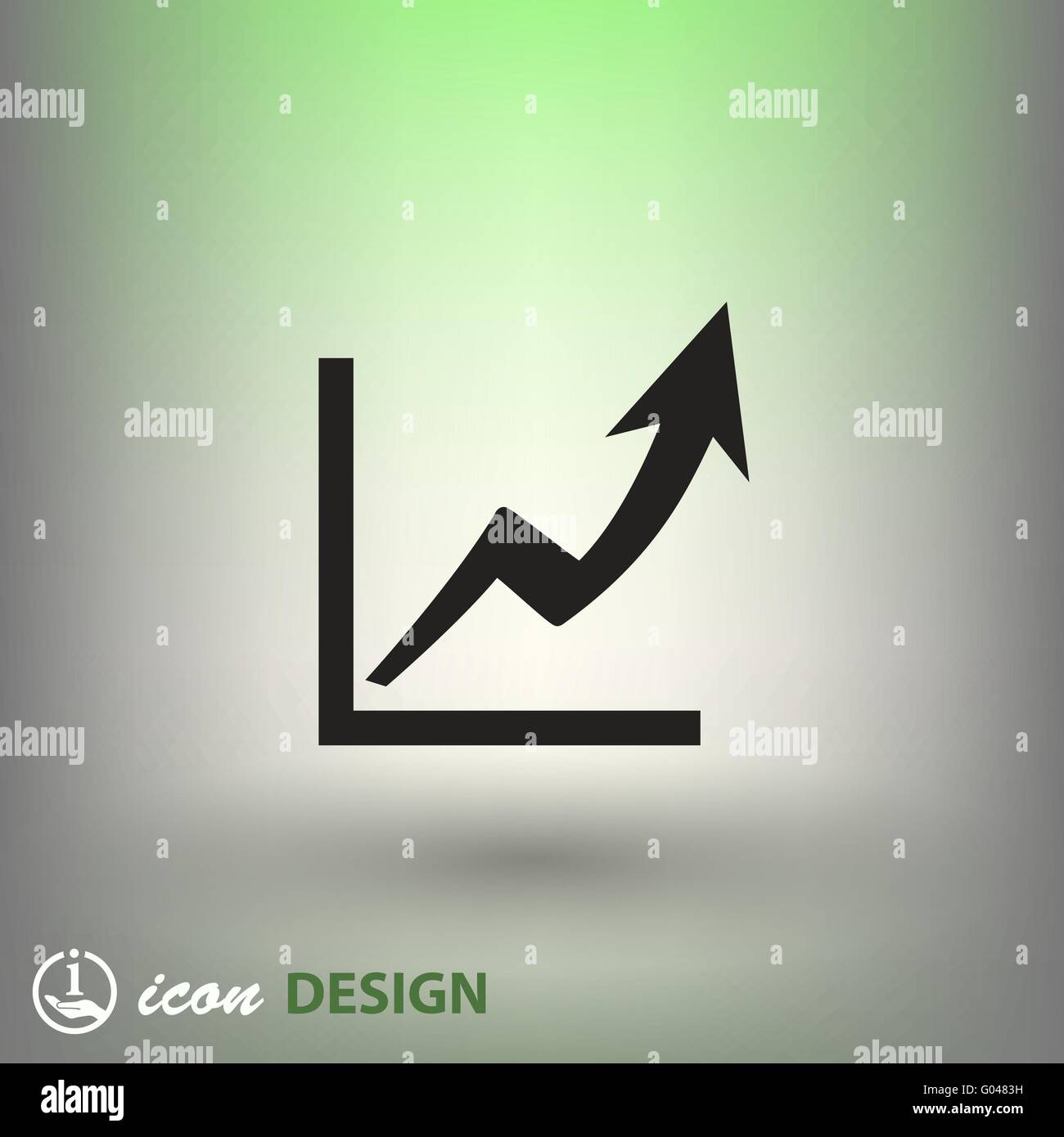 Pictograph of graph Stock Vector Image & Art - Alamy