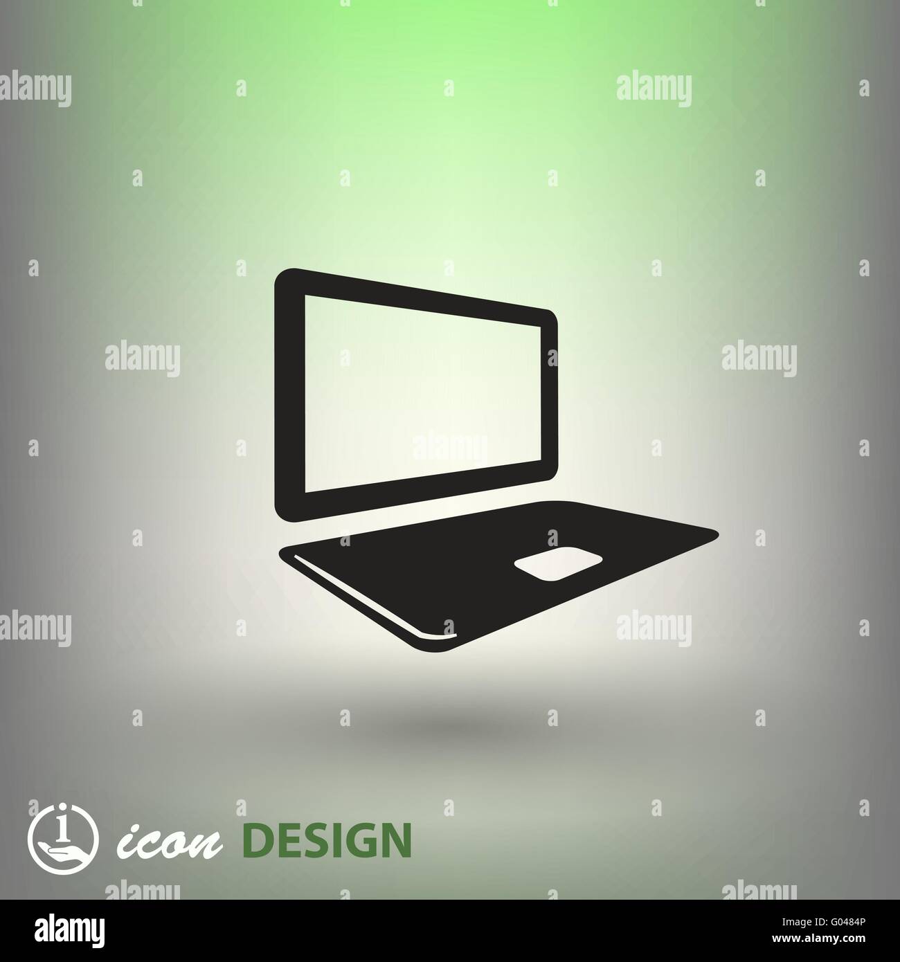 Pictograph of computer Stock Vector Image & Art - Alamy