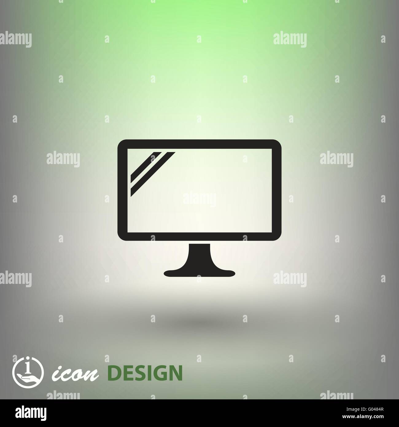 Pictograph of computer Stock Vector Image & Art - Alamy