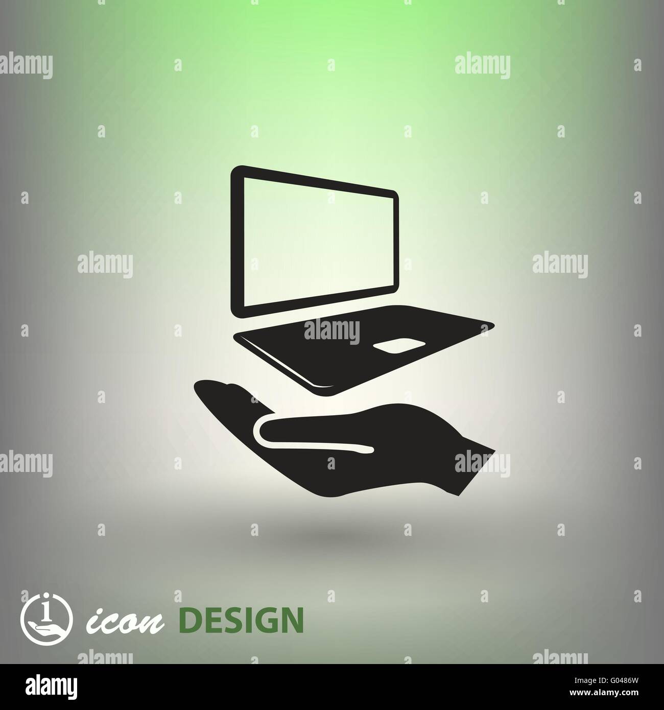 Pictograph of computer Stock Vector Image & Art - Alamy