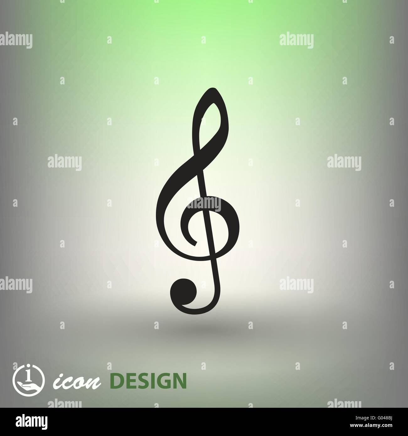 Pictograph of music key Stock Vector Image & Art - Alamy