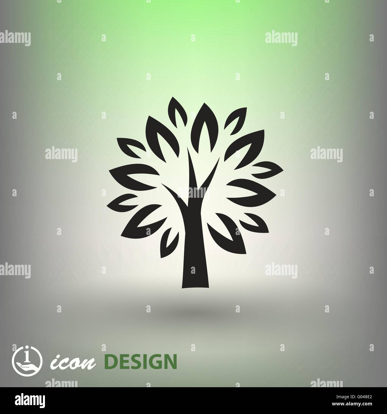 Pictograph of tree Stock Vector Image & Art - Alamy