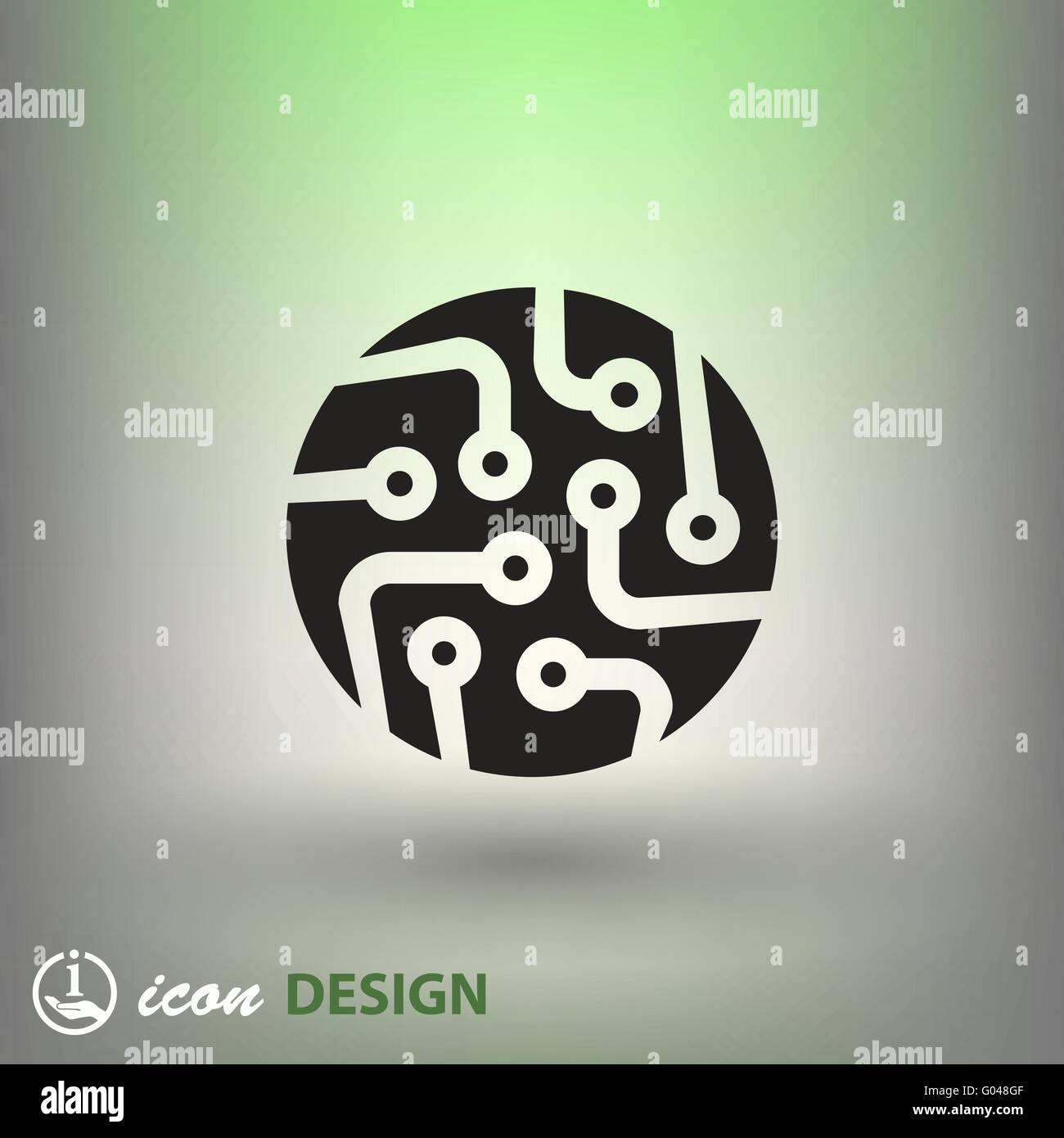 Pictograph of circuit board Stock Vector Image & Art - Alamy