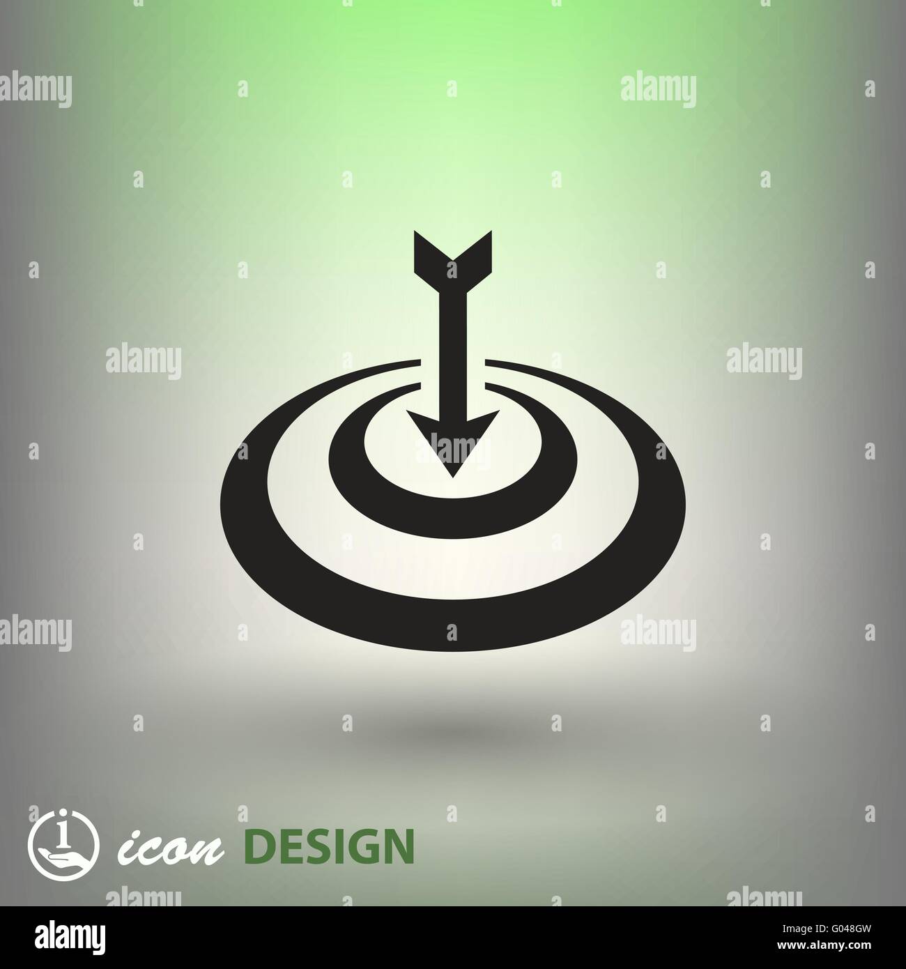 Pictograph of target Stock Vector Image & Art - Alamy