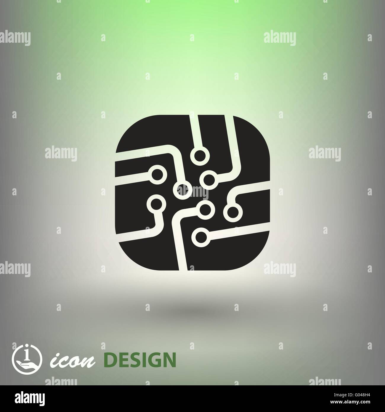 Pictograph of circuit board Stock Vector Image & Art - Alamy