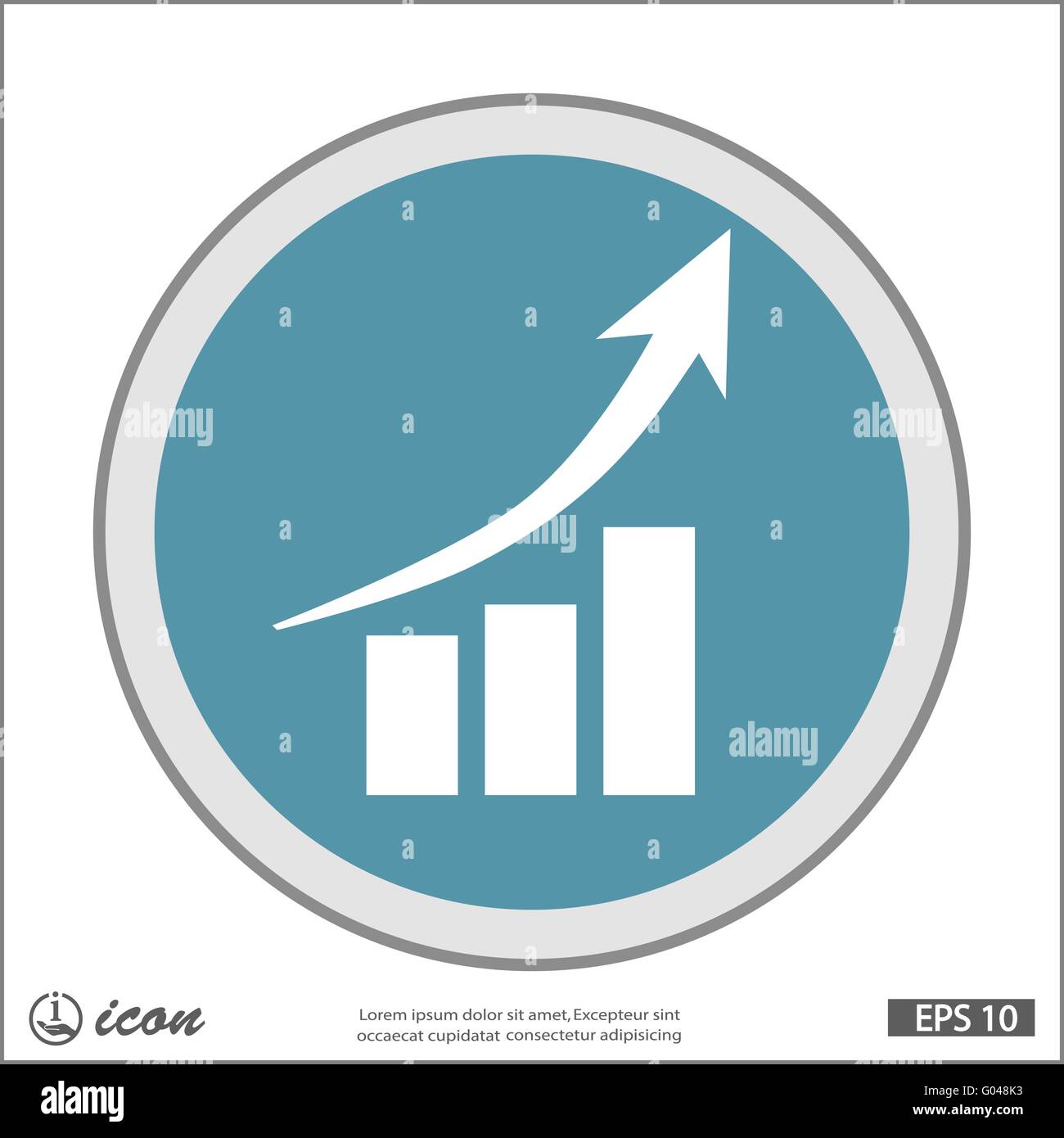 Pictograph of graph Stock Vector Image & Art - Alamy