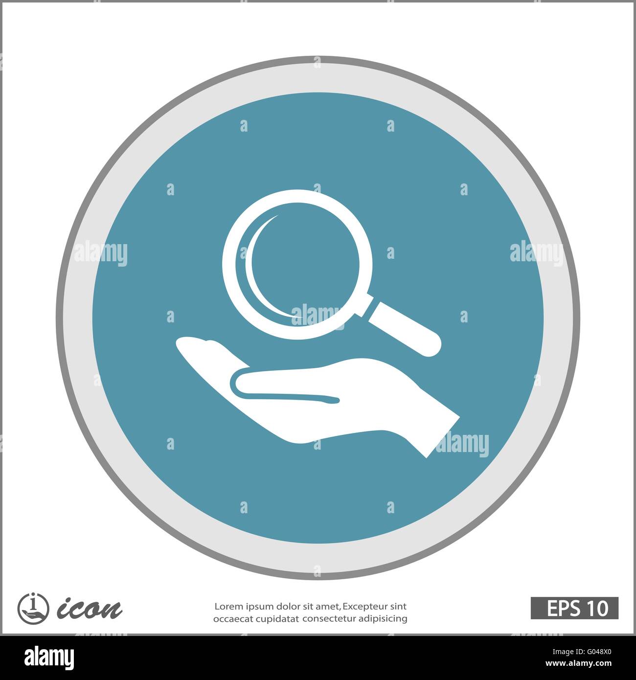 Pictograph of search Stock Vector Image & Art - Alamy