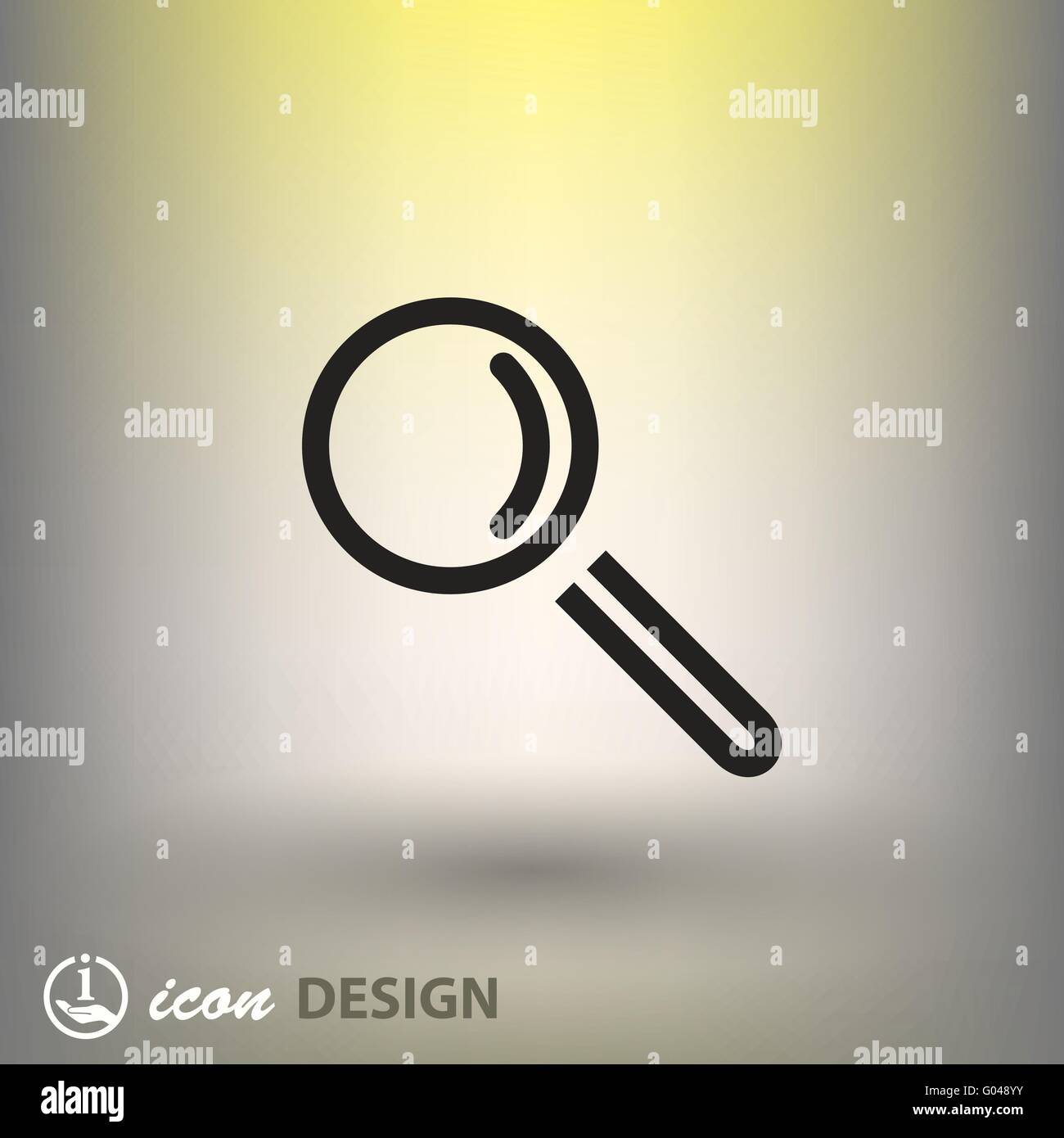 Pictograph of search Stock Vector Image & Art - Alamy