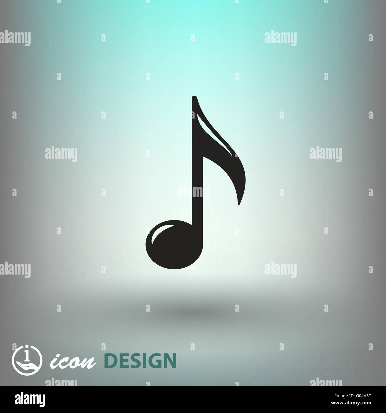 Pictograph of music note Stock Vector Image & Art - Alamy