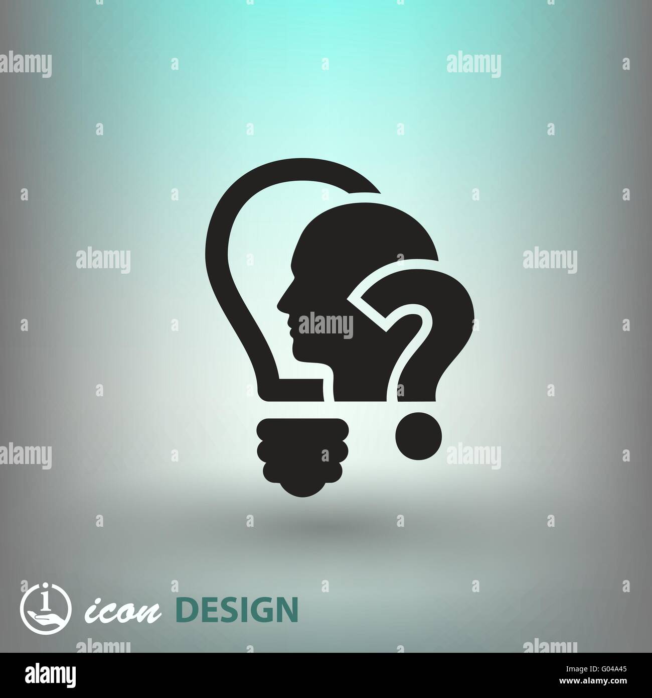 Pictograph of question mark and man Stock Vector Image & Art - Alamy