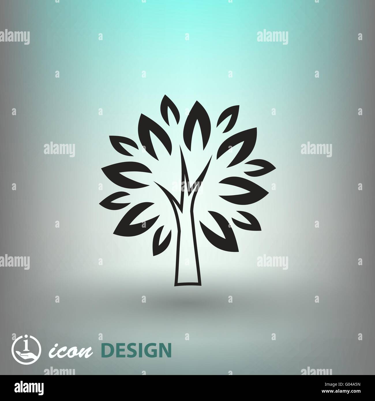 Tree face shape Stock Vector Images - Alamy