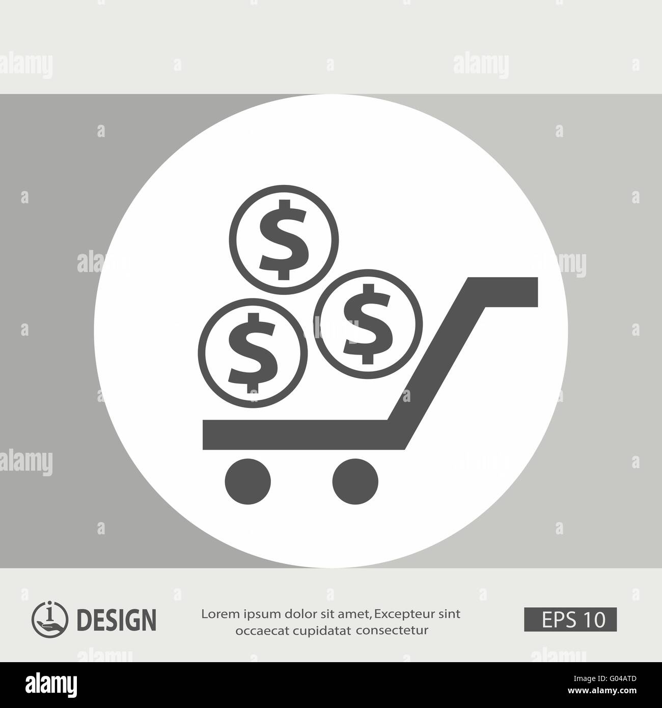 Pictograph of money Stock Vector Image & Art - Alamy